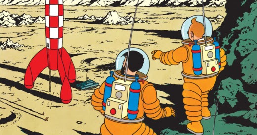 The 9th Art Form: Explorers on the Moon - The Adventures of Tintin 17 ...