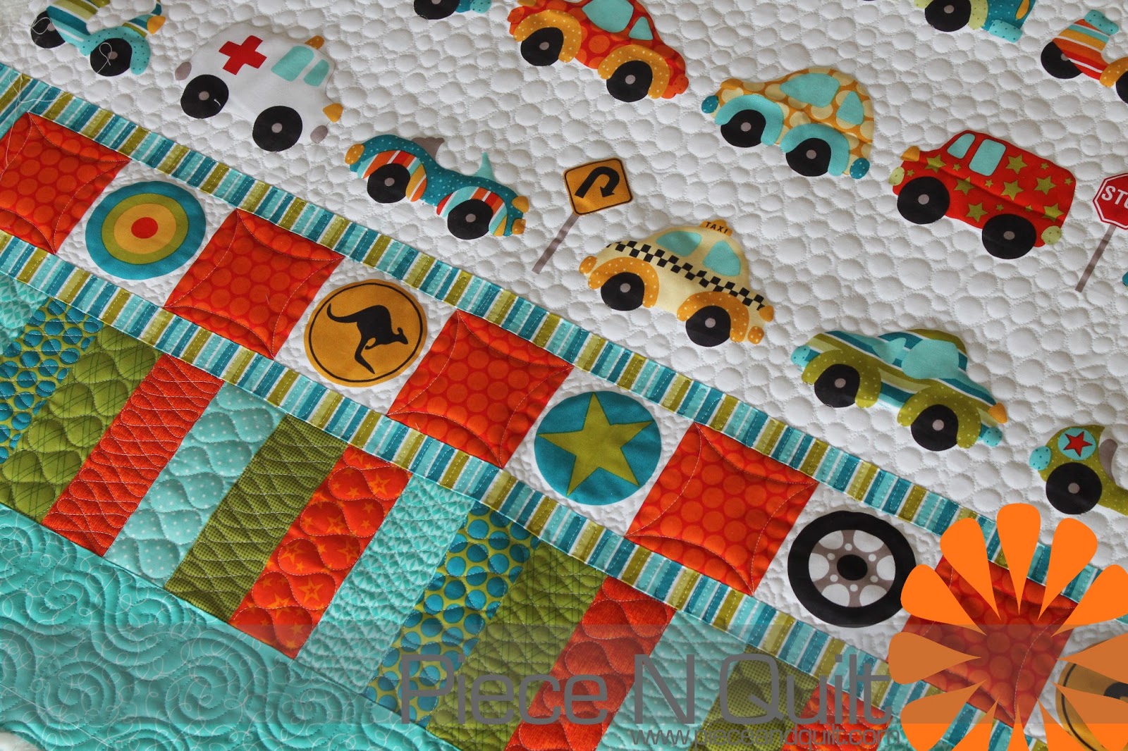 Piece N Quilt: Car Quilts ~ Quilts for Little Boys