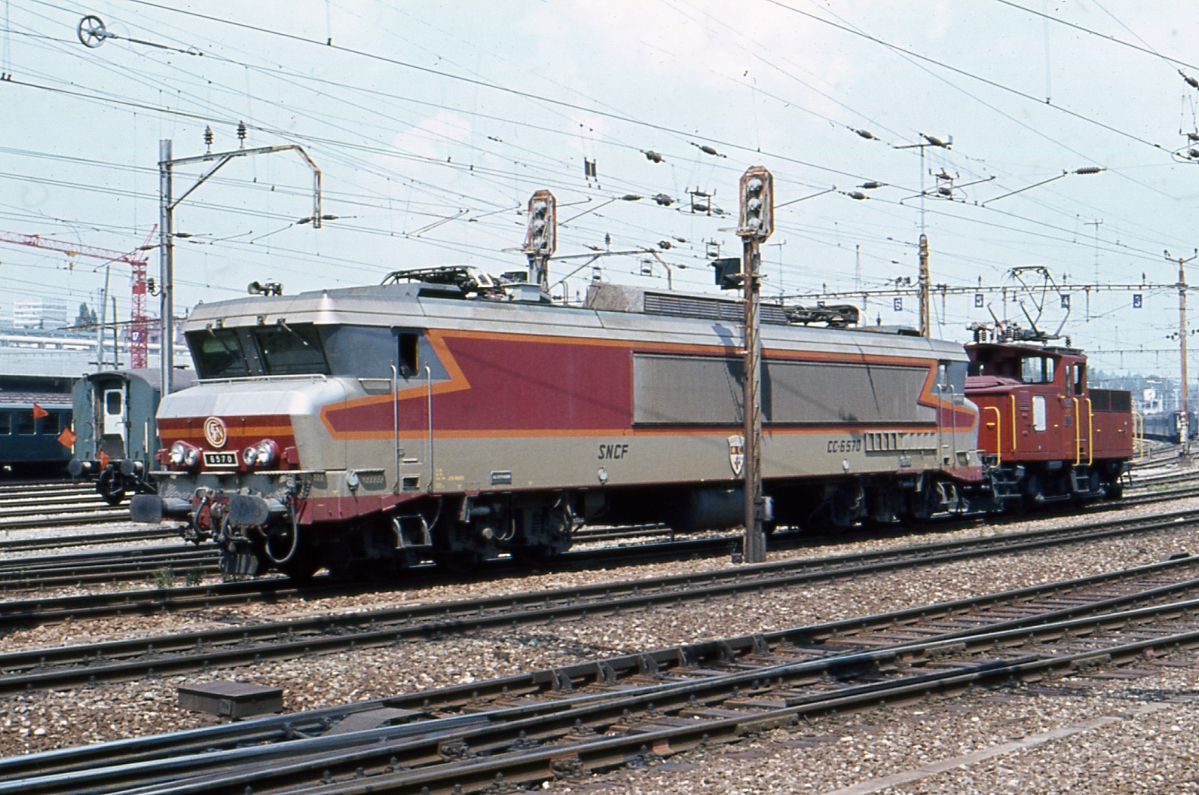 LA PASSION DU TRAIN: CC 6570 à Lyon