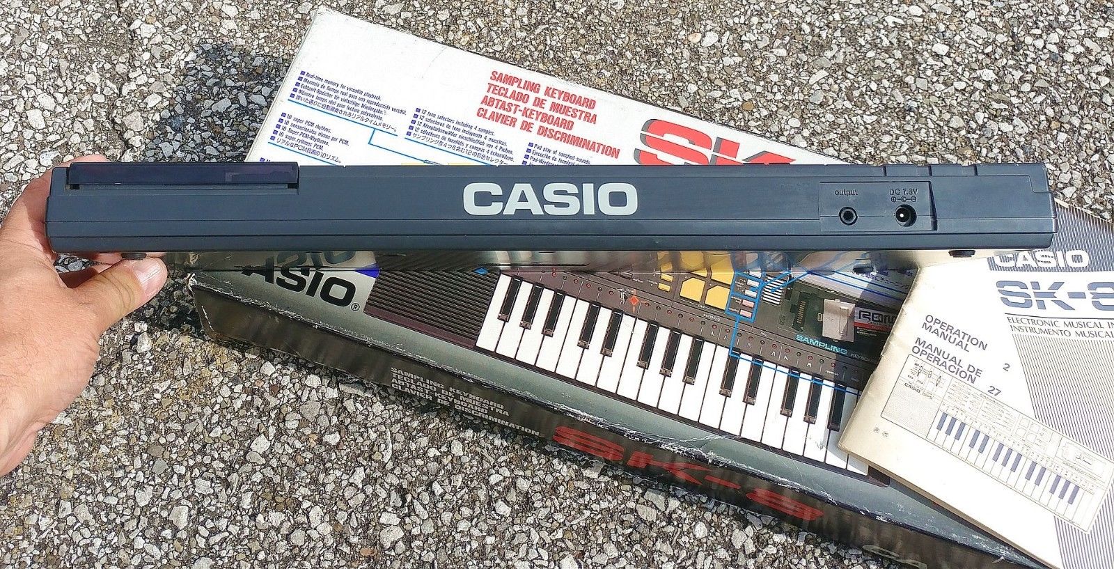 MATRIXSYNTH: Casio SK-8 Sampling Keyboard Synthesizer