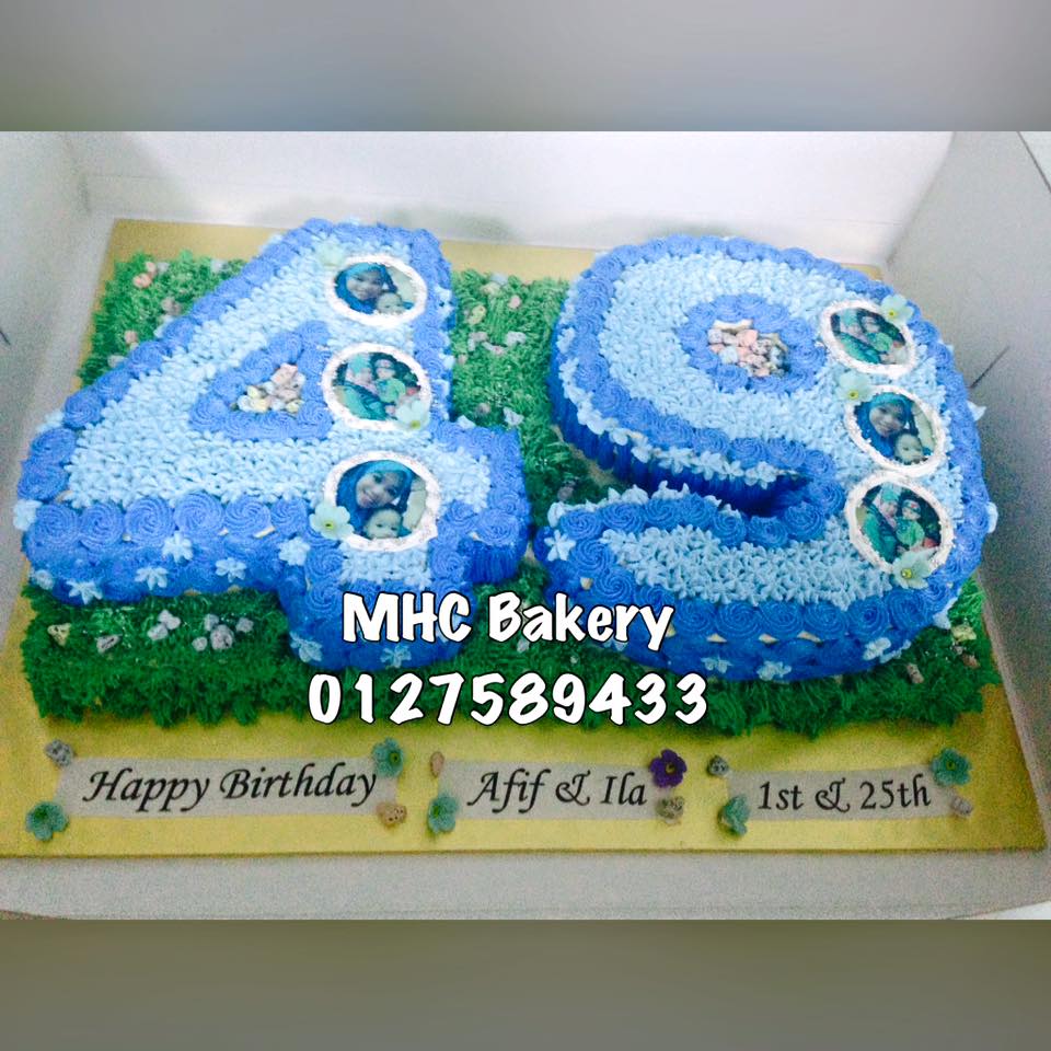 Melaka Homemade Cake: Kek Bentuk Nombor