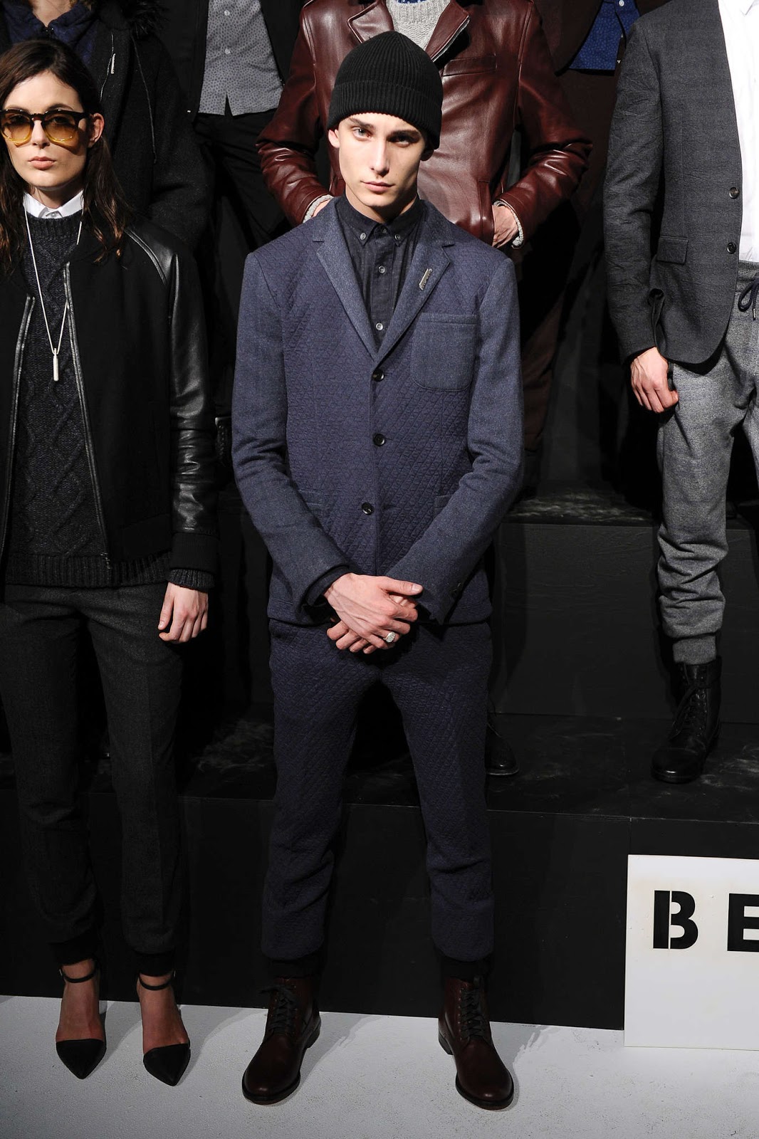 Male Model Otaku: Kyle Mobus: Fall/Winter 2014-15 【New York/Paris】[2/9 ...