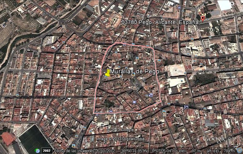 Guía de los Castillos, Torres y Fortificaciones de Alicante: Muralla ...