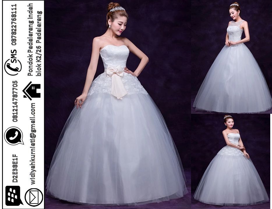Persewaan Baju Pengantin Gaun Pesta dan Busana Wisuda di Padalarang ...