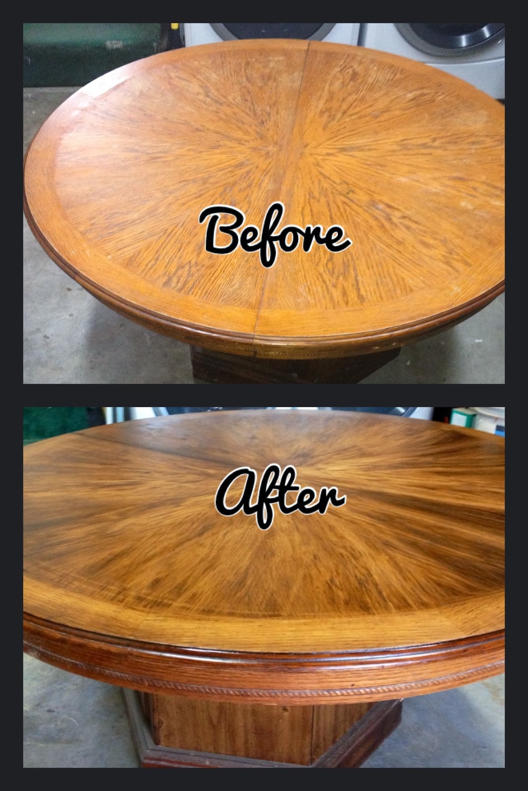 Confessions of a Dreamer: My Refurbished Kitchen Table