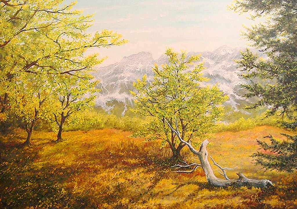 Arte y Actividad Cultural: ARTE: BELLOS LIENZOS DE PAISAJES AL OLEO