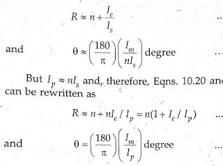 Errors , Characteristics & Methods to reduce errors in Current Transformers