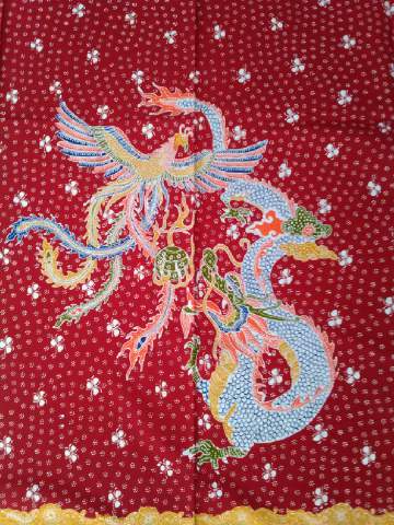 Batik Lasem Naga Emas: BATIK MOTIF NAGA & BURUNG HONG