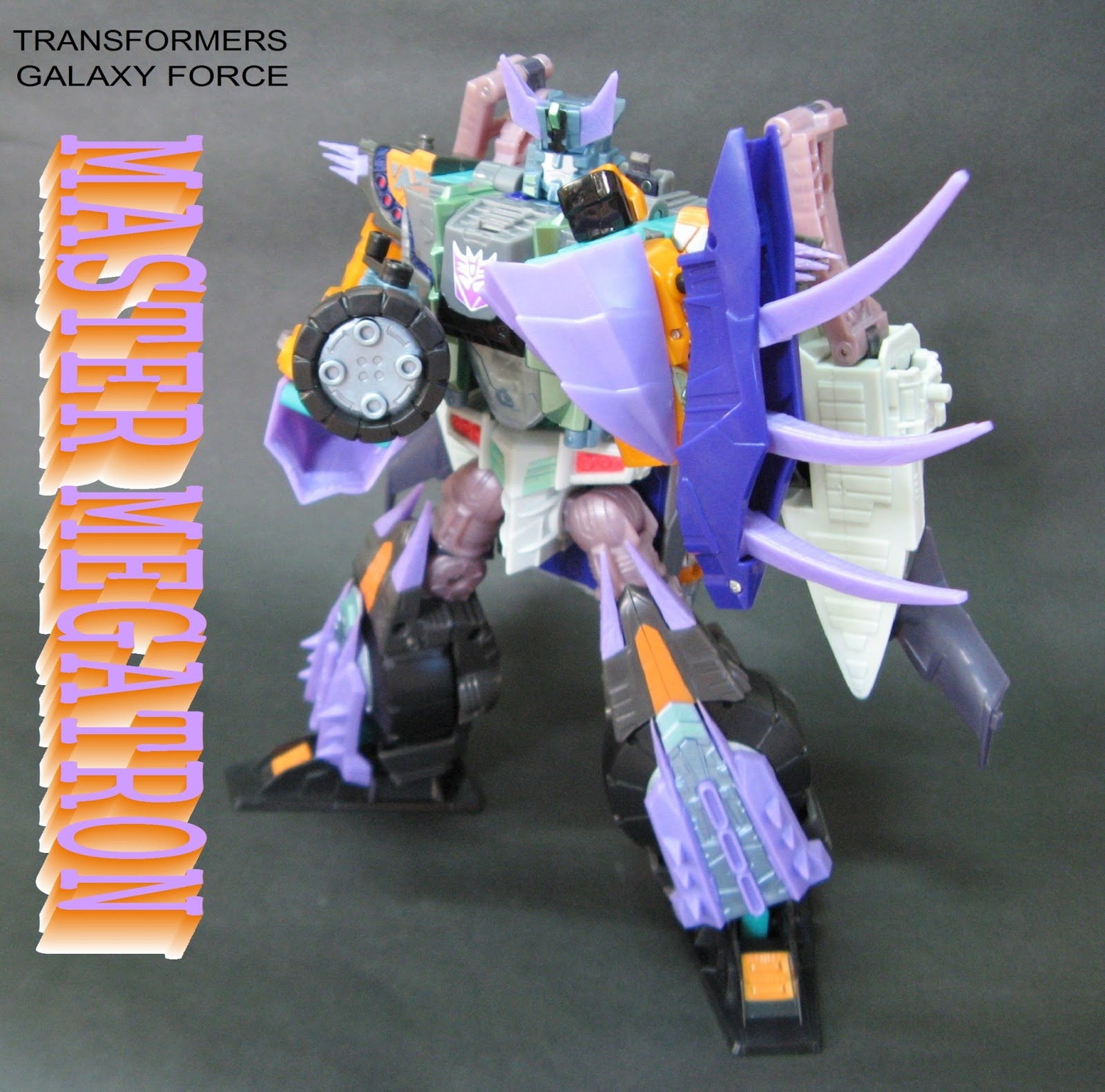 Transformers : GD-01 GALAXY FORCE MASTER MEGATRON變形金剛銀河戰士 GD-01至尊麥加登