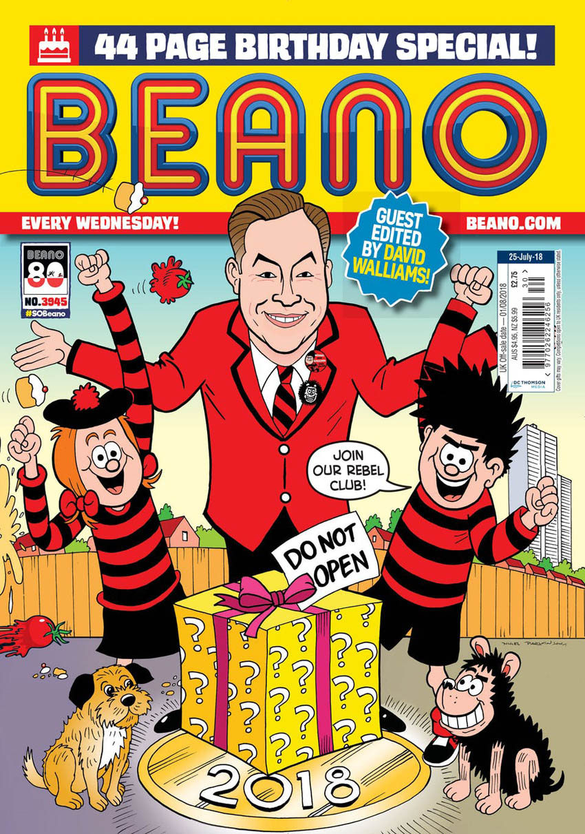 BLIMEY! The Blog of British Comics: Beano 80th anniversary cover revealed