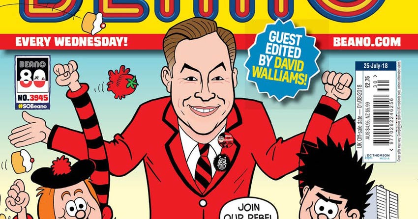 BLIMEY! The Blog of British Comics: Beano 80th anniversary cover revealed