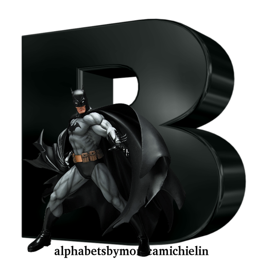 M. Michielin Alphabets: NOVO ALFABETO BATMAN (HOMEM MORCEGO), BATMAN ...