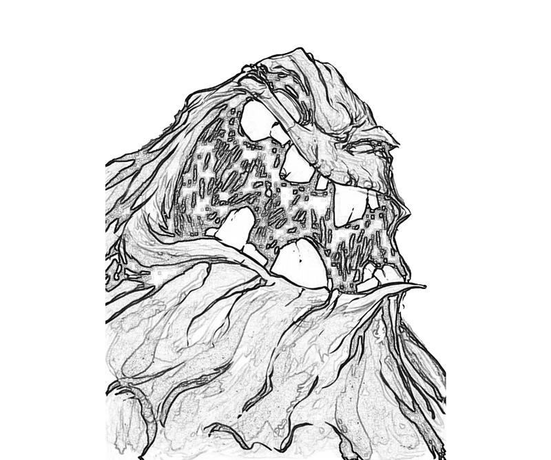 Batman Arkham City ClayFace Face | How Coloring