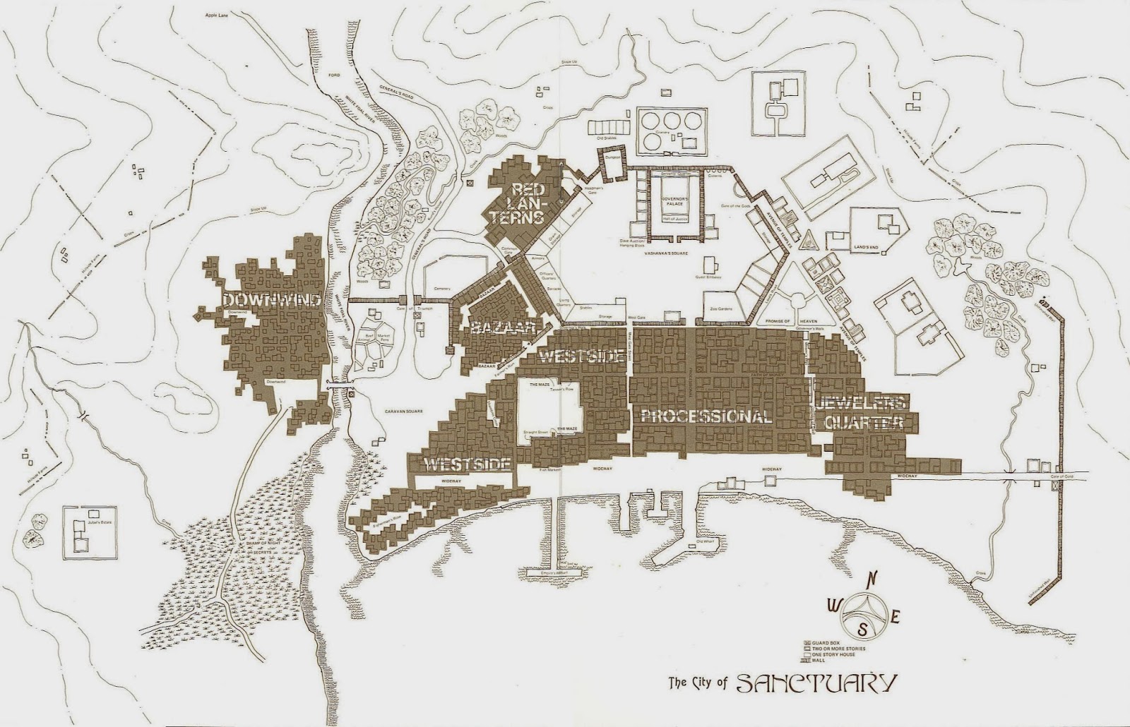 B/X BLACKRAZOR: S is for "Sanctuary Light"