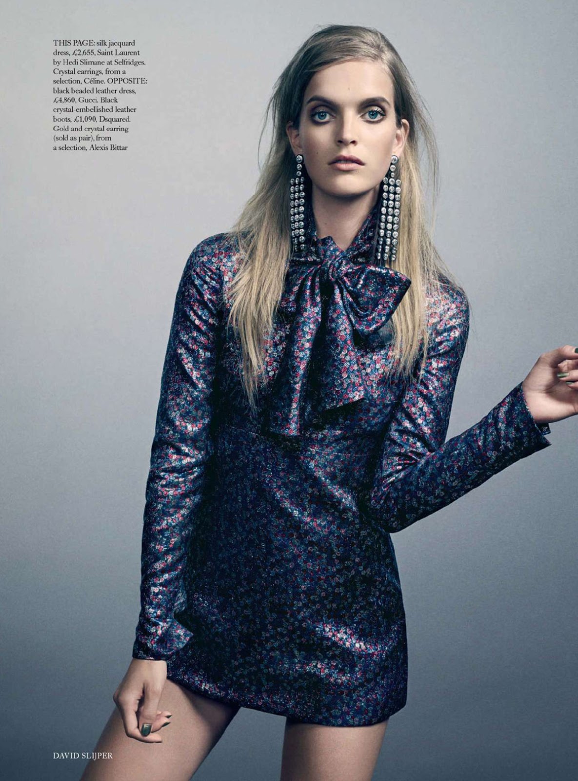 magic in the moonlight: mirte maas by david slijper for uk harper's ...