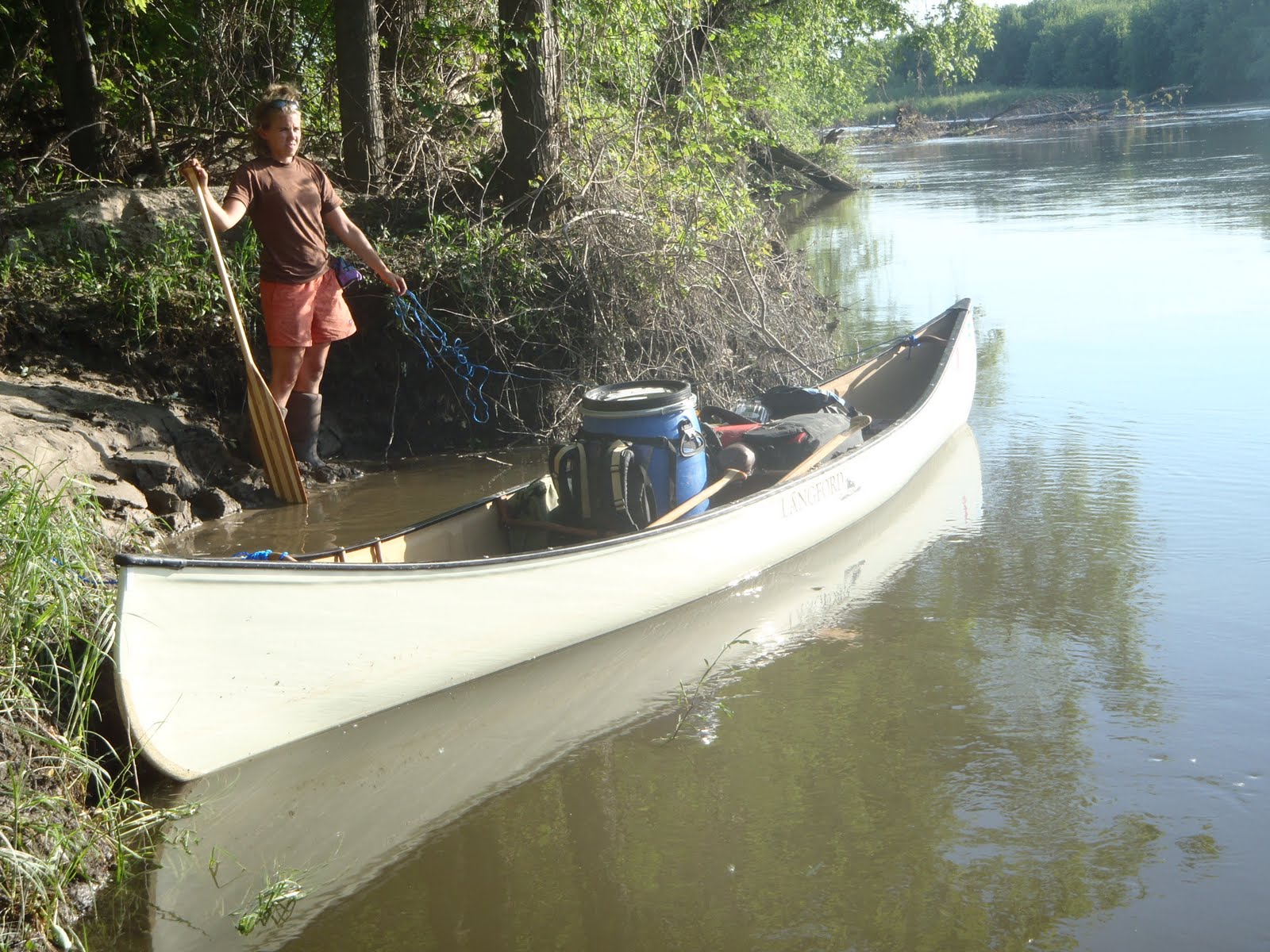 Pair making progress on historic 2,250 mile paddle to Hudson Bay