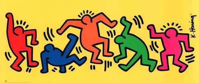 ¡qué ARTE, quillo!: Keith Haring... ¿te gustan sus ilustraciones?