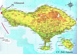 Bali UTD Kebanggan Kita: Peta Pulau Bali Lengkap