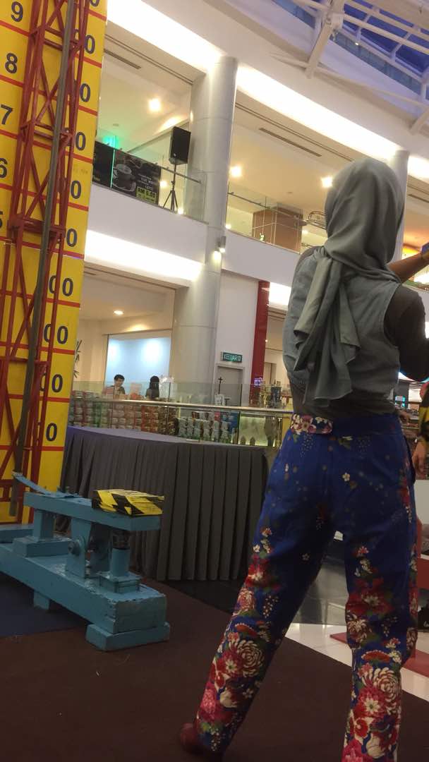 Gamuda Walk Mall Carnival - pony ride, high striker