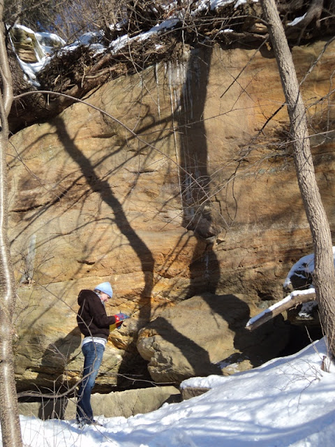 Aerial Geologist: Old Rocks, Cold Rocks: Mid-winter Outcrop of the Mt ...