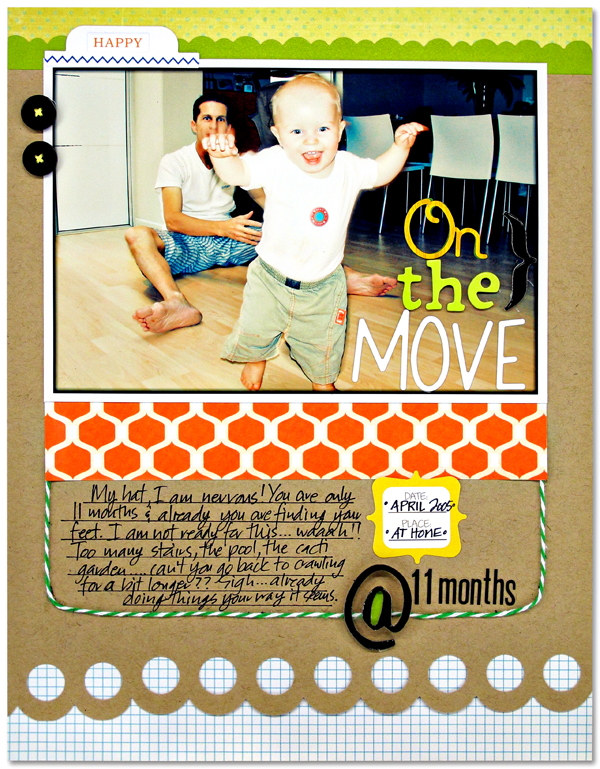 kim watson ★ design ★ papercraft: Cute babies + layouts