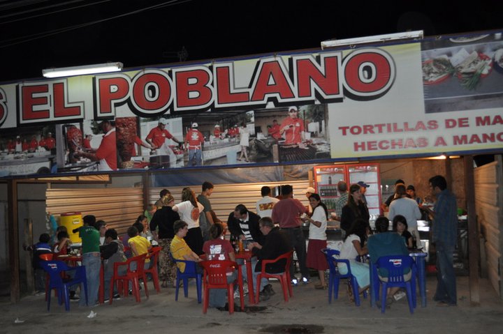 Taco stand downtown - busymery