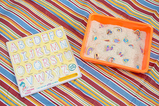 Alphabet Search Sensory Bin: a Fun Way to Learn Letters - Life with ...