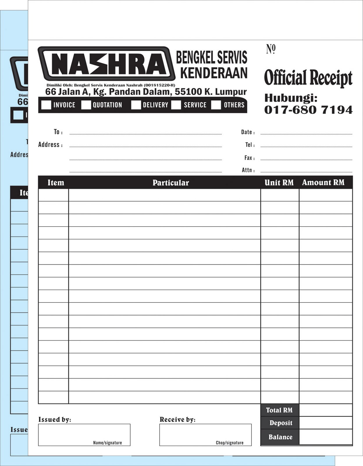 Official Receipt Sample Download - gettsnow