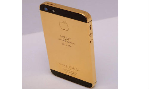World's First 24 Karat Gold Plated iPhone 5