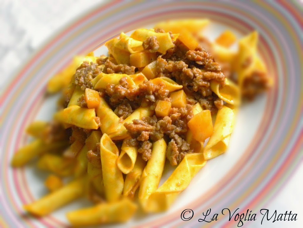 La Voglia Matta: Fusi istriani con patate e salsiccia