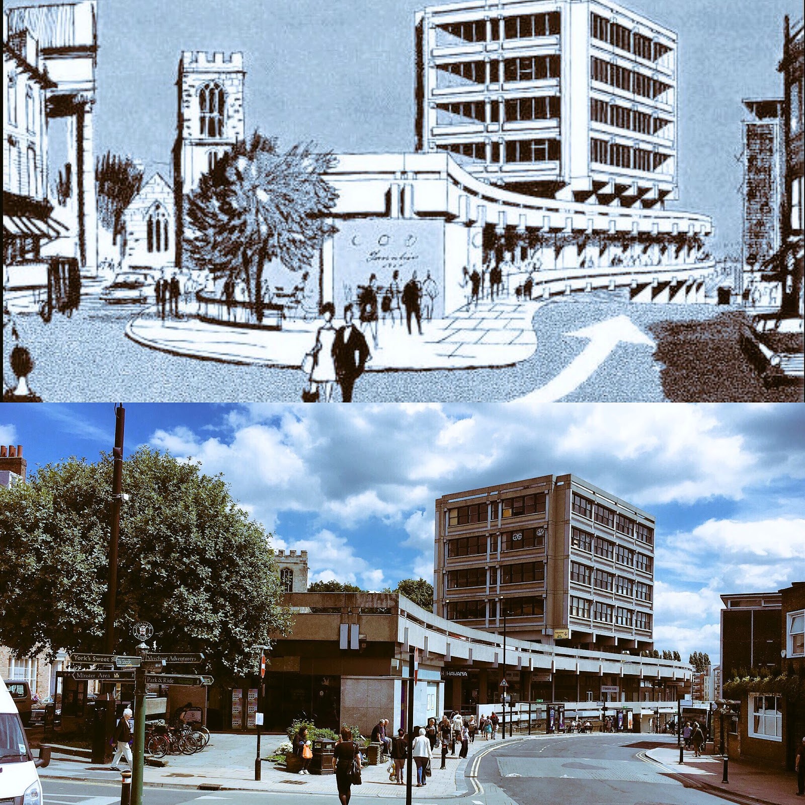 Visual Sound: STONEBOW HOUSE | YORK | THEN & NOW