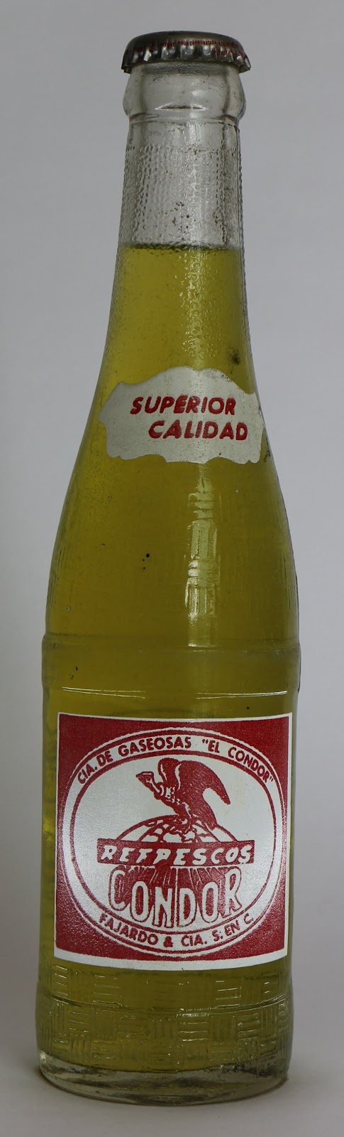 COLECCION BOTELLAS GASEOSAS COLOMBIA: CONDOR