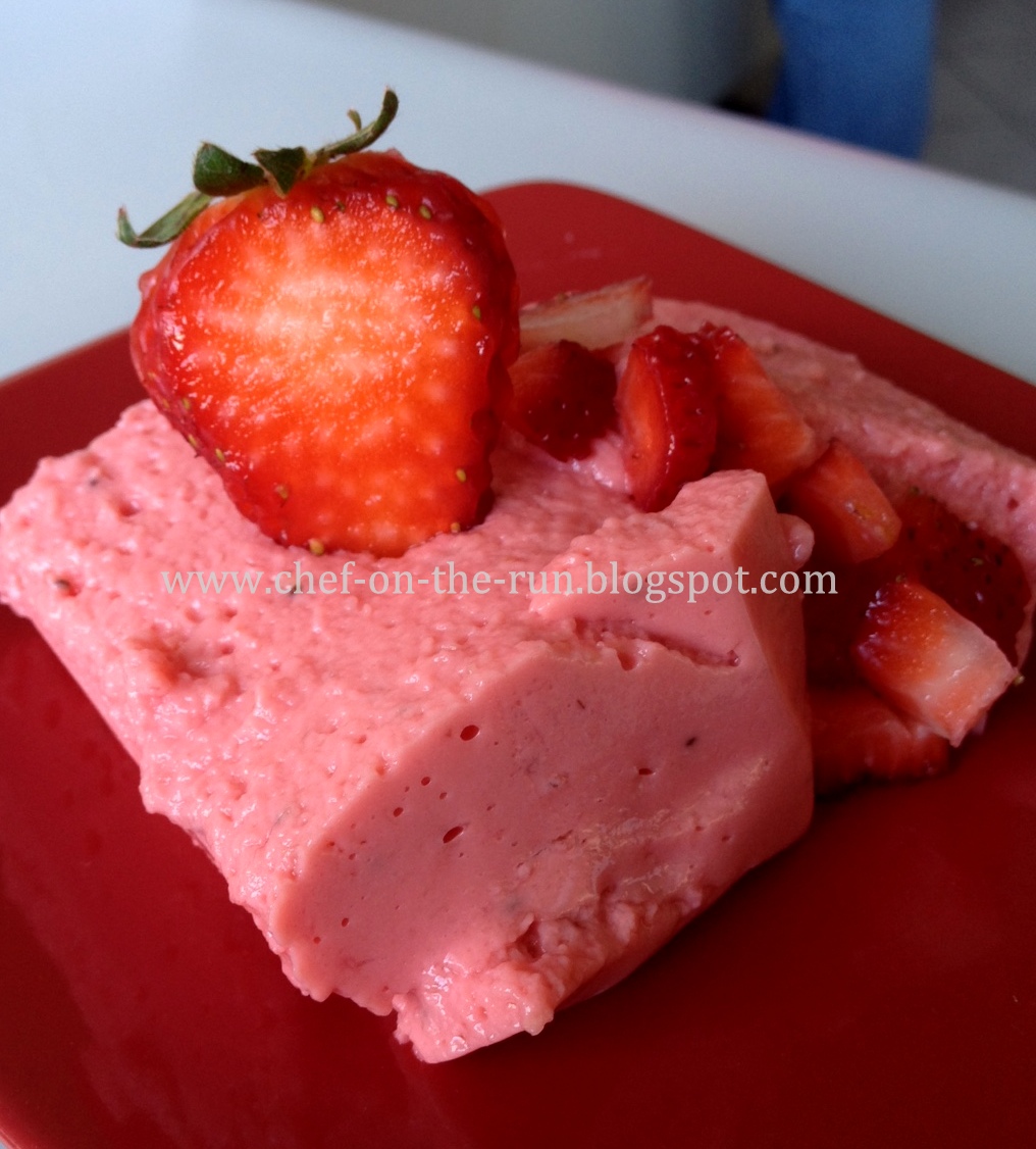 Strawberry Bavarois