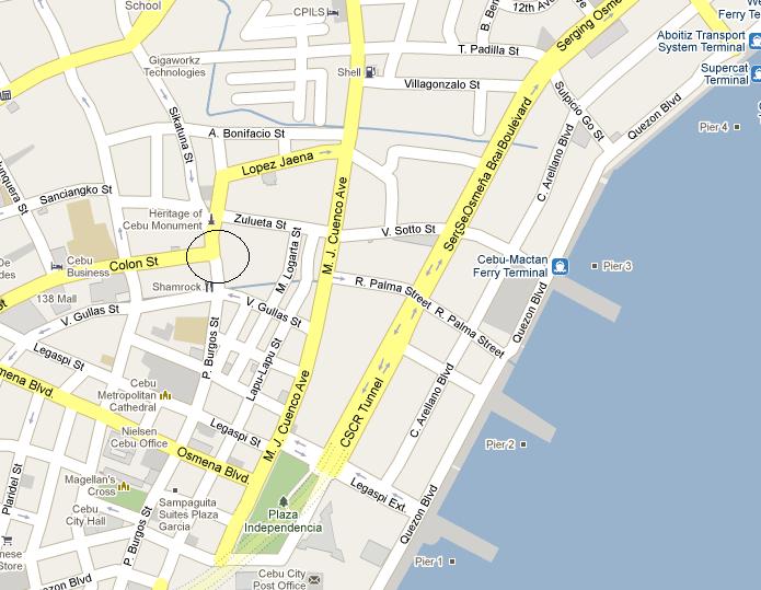 explore . travel . learn: CEBU WALK: Colon Street