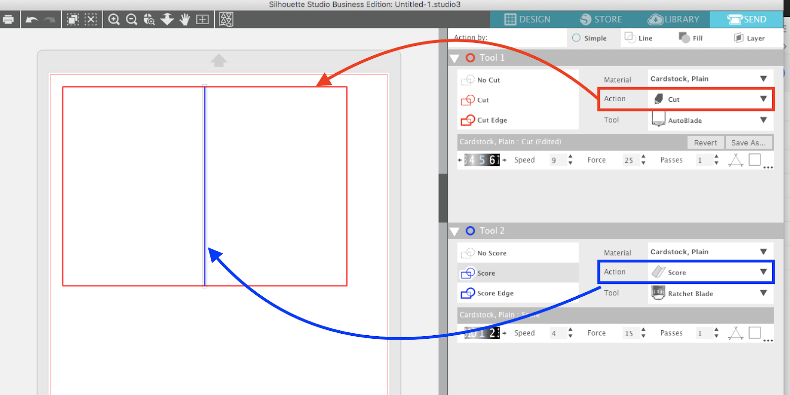 How to Set a Score Line with Silhouette CAMEO or Portrait - Silhouette ...