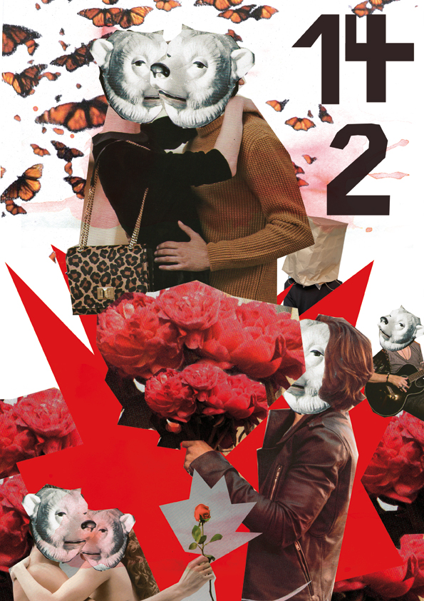 Cara Collage * Illustration