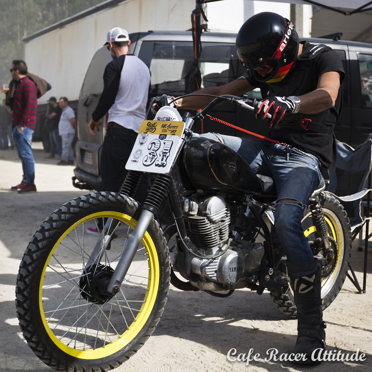 Cafe Racer Attitude: Dirt Track del Rosario (Fotos)