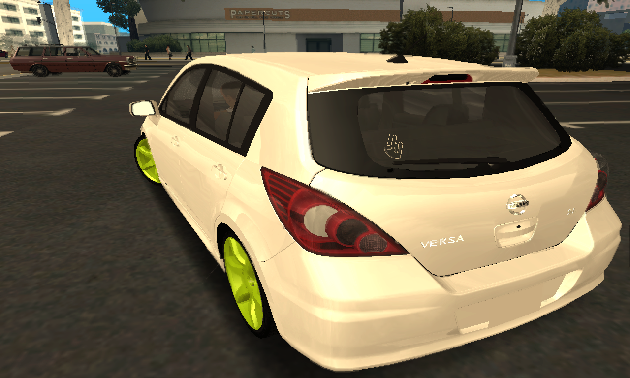 GTA AUTO MODS : SA - Nissan Tiida edit by Junior 3D