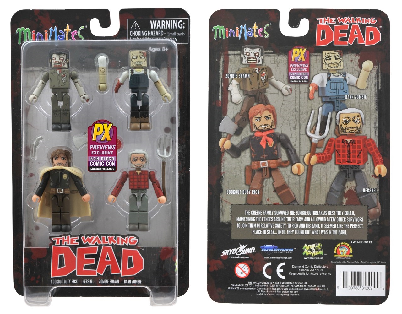 The Walking Dead Minimates, l'allegra fattoria di Hershel arriva al ...