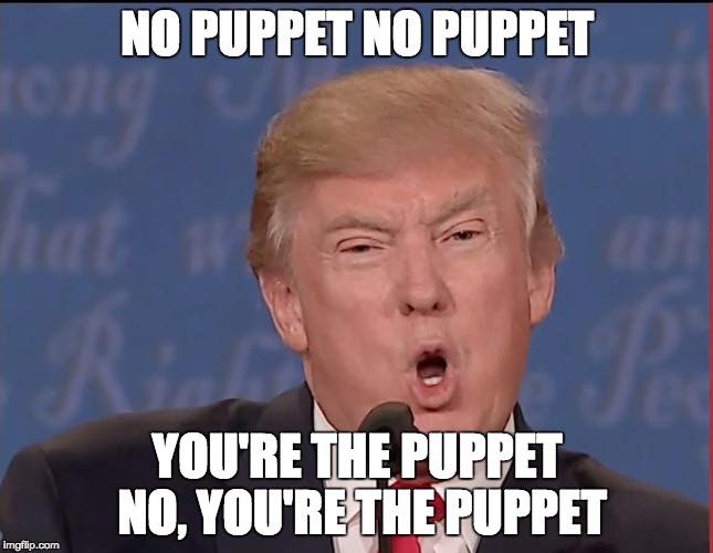 Terrierman's Daily Dose: No Puppet; You're the Puppet!