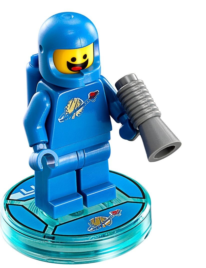 The LEGO Movie TLM057 BENNY The Spaceman Minifigure w/ Toy Tag Base ...
