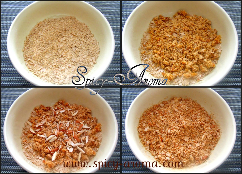 Policha Ladu / Chapati Ladoo / Ladoo from leftover chapati / Malida ...