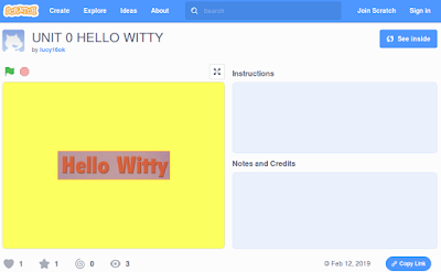 English «««««« Escola Les Fontetes: DIALOGUES IN SCRATCH