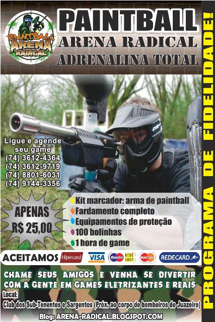 Arena Radical: Novidades Na Arena Radical Acompanhe...