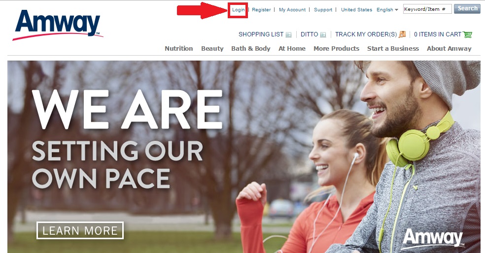 Steps to Login to Amway US Website - Amway Leaders