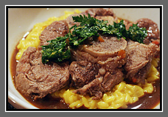 Recipe Spy: Disney Cruise Line: Osso Bucco with Saffron Risotto Recipe