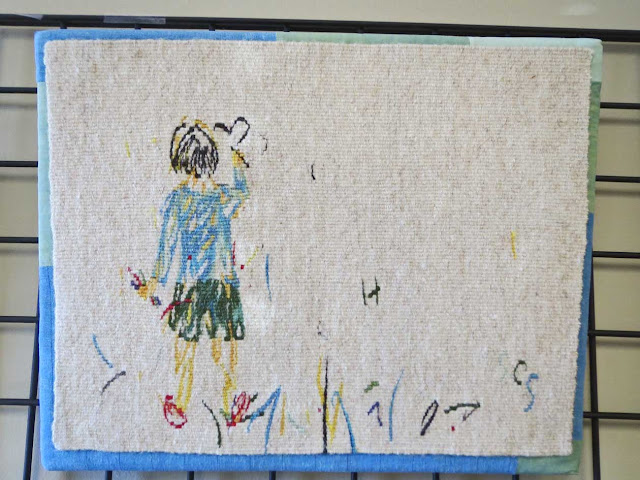 Rebecca Mezoff, Tapestry Artist: Dragonflies are handy that way ...