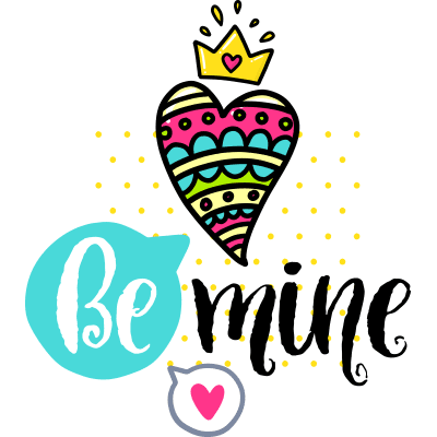 Be Mine Sticker | Symbols & Emoticons