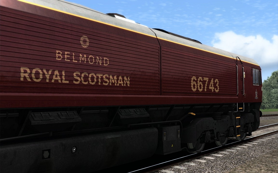 DPSimulation: Class 66 GBRF Royal Scotsman Repaint - Released
