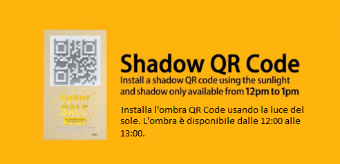 QR CODE ITALY: QR Code Shadow l'Ombra diventa un Codice QR - Operazione ...